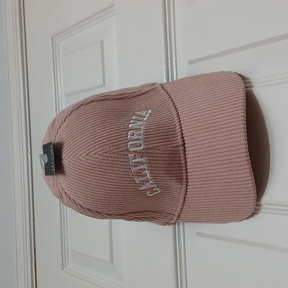 ILLUMA | Accessories | Nwt Illuma Pink Corduroy California Cap | Poshmark